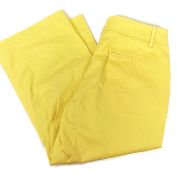 Sandro | Pants & Jumpsuits | Sandro Sportswear Yellow Cropped Capri ...